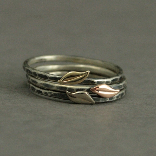 Tri Color Rings - Etsy