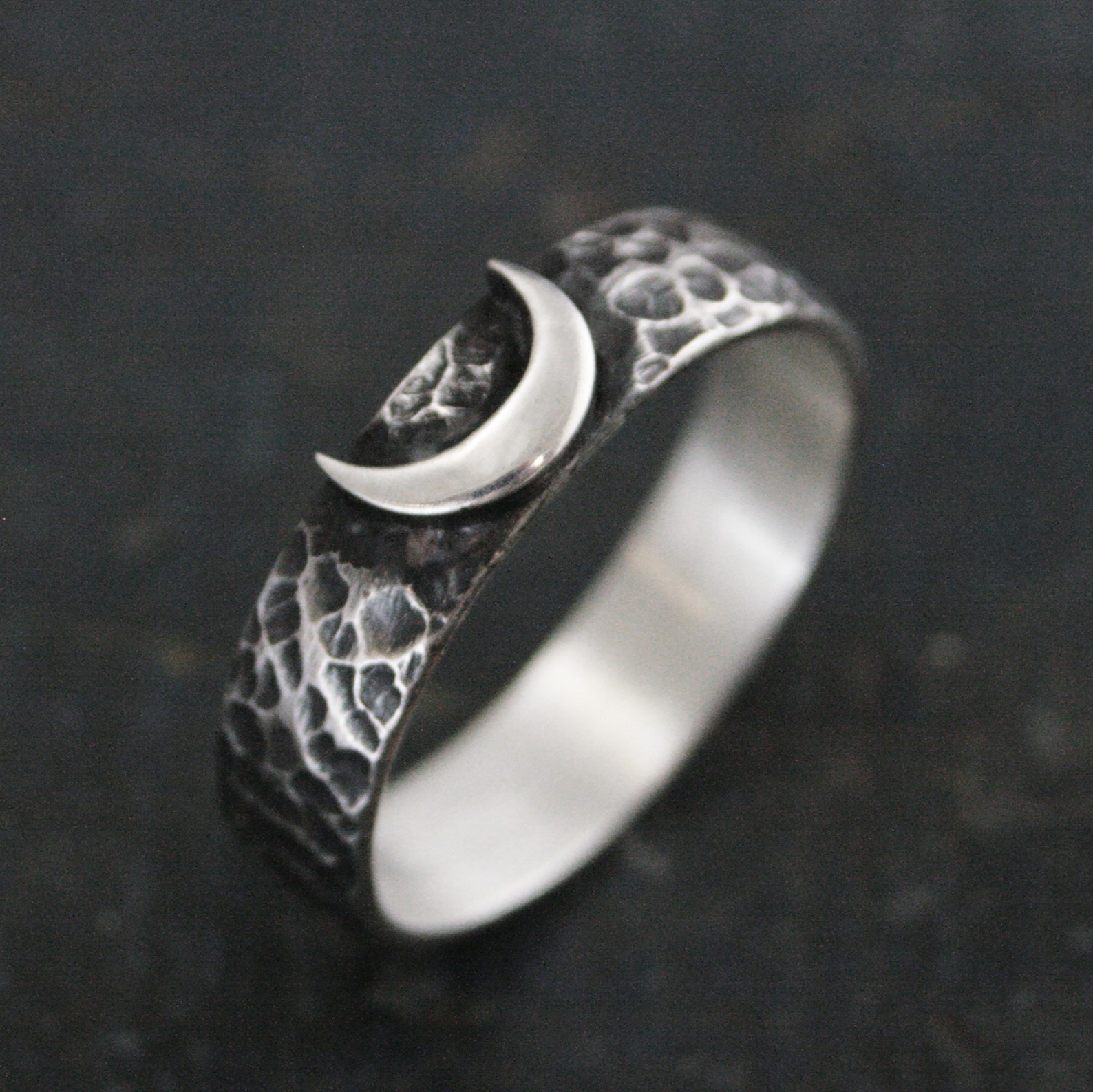 Moon Knight Inspired Ring Moon Ring Crescent Moon Ring for Men - Etsy