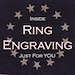 Inside Ring Engraving • Professional Personalized Ring Engraving ...