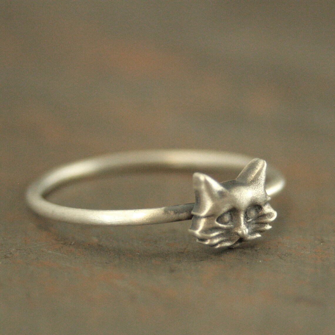 Kitty Cat Ring You've Cat to Be Kitten Me Silver Cat Ring - Etsy