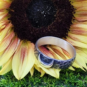 Moon Knight Inspired Ring Moon Ring Crescent Moon Ring for Men Sterling ...