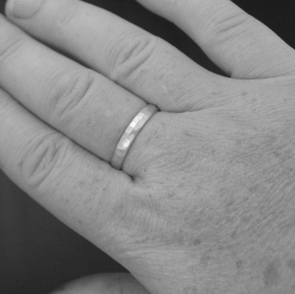 Mens Ring Hammer Womens Band Mens Hammer Ring Womens Wedding | Etsy