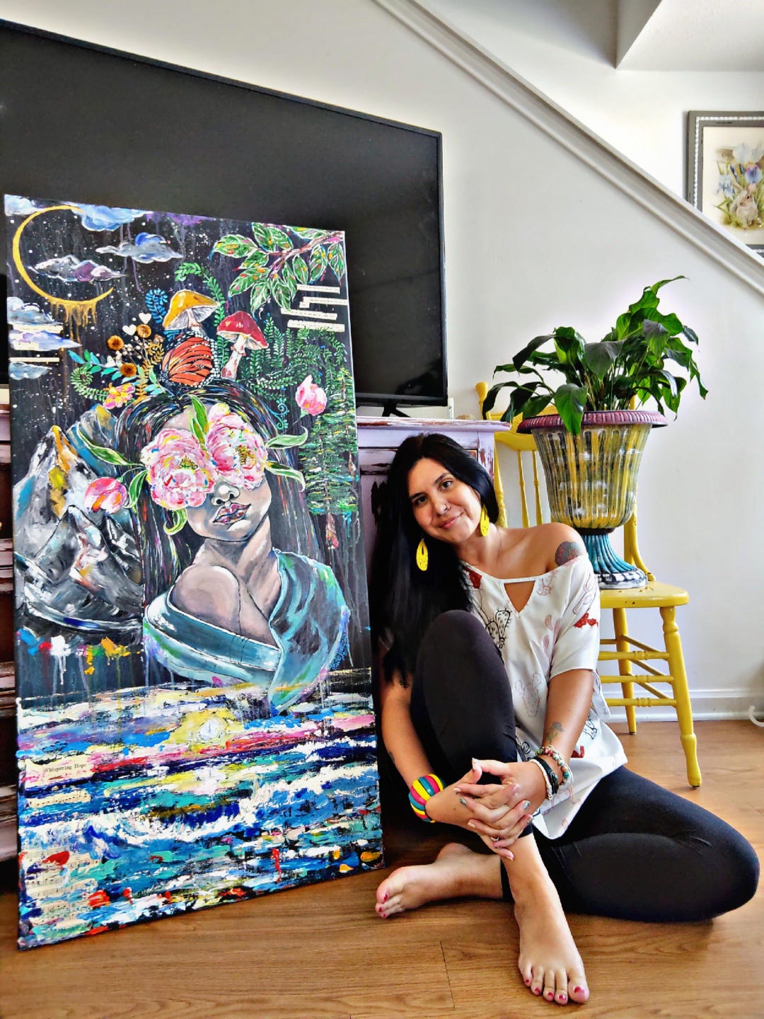 Original Surrealism Art Portrait - Etsy