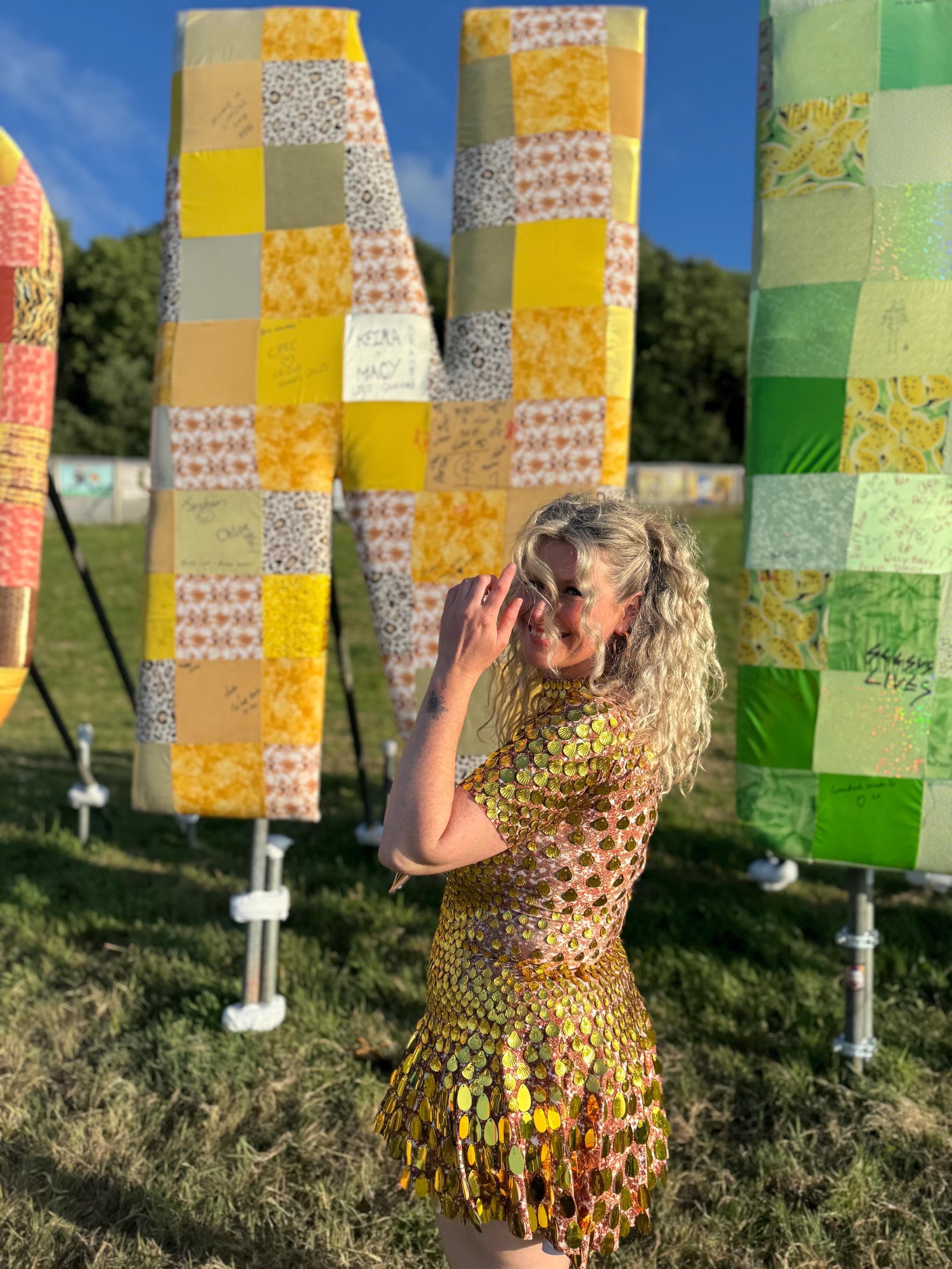 Handmade Mermaid Sequin Fearne Mini Party Festival Dress - Etsy