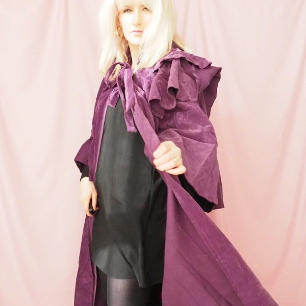 Purple Cape - Etsy UK