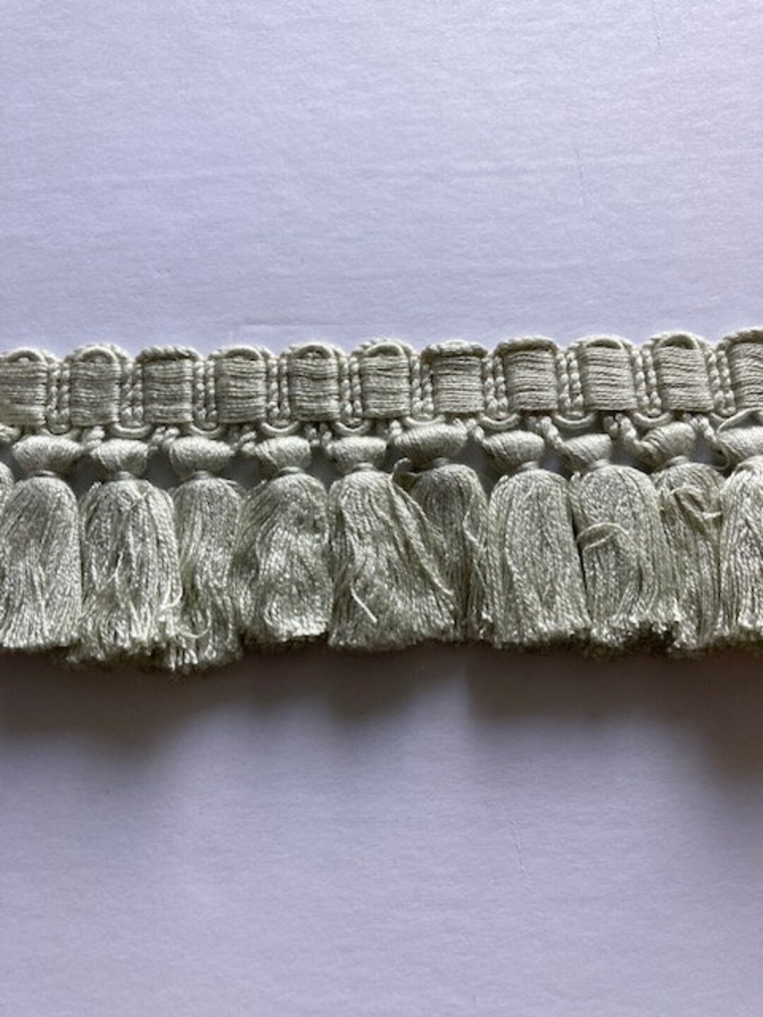 A Collection of Fine European Fringe by the Yard in Beige 2-1/2" Tassel ...