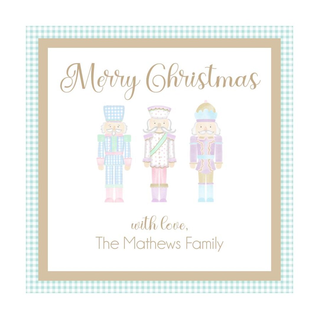 Gift Tags Christmas Gift Tags Custom Personalized Custom Christmas Tags ...