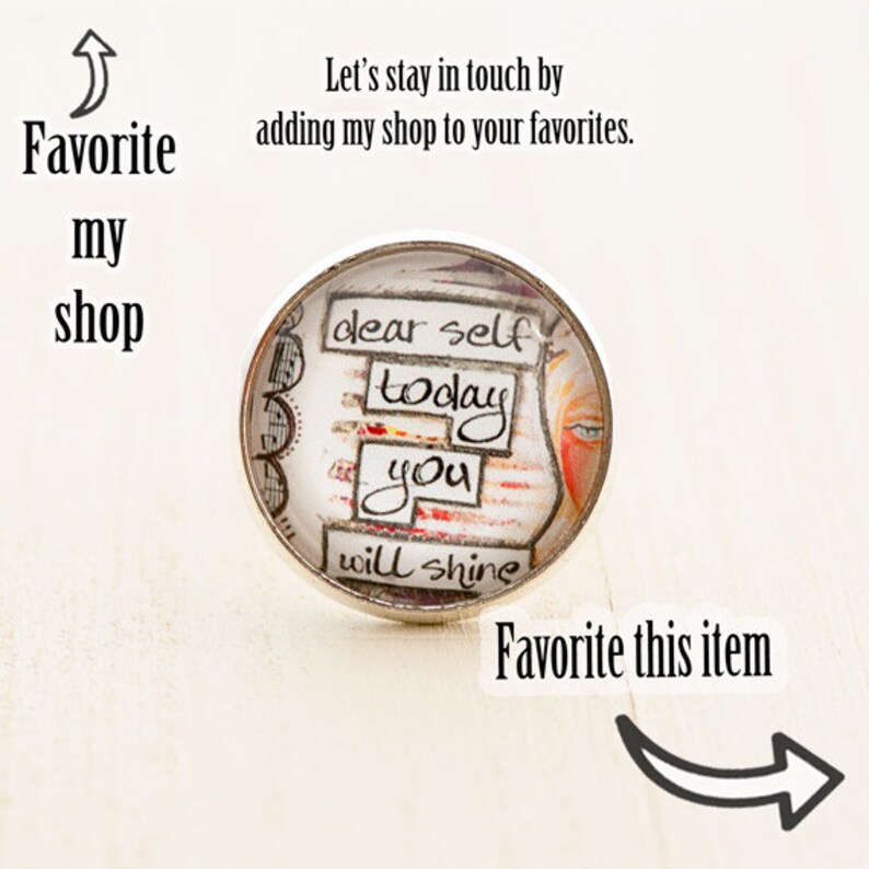 Self Love Inspirational Ring Motivational Adjustable Ring | Etsy