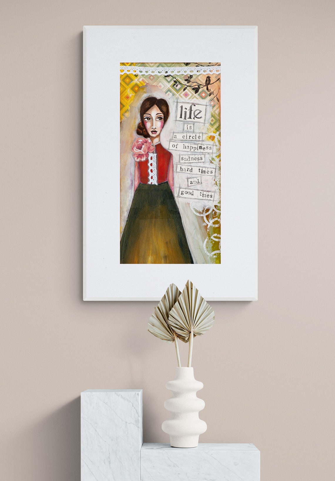 Life Quote Wall Art - Inspirational Art - Whimsical Art - Motivational ...