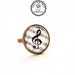 Treble Clef Ring - Music Note Ring - Treble Clef Jewelry - Music ...