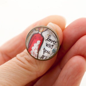 Self-esteem Statement Ring - Self Love Ring - Inspirational Self Care ...