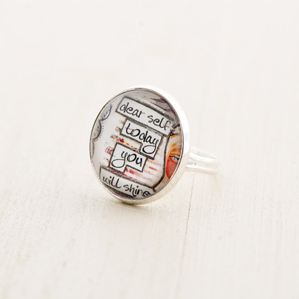 Ring With Words - Etsy