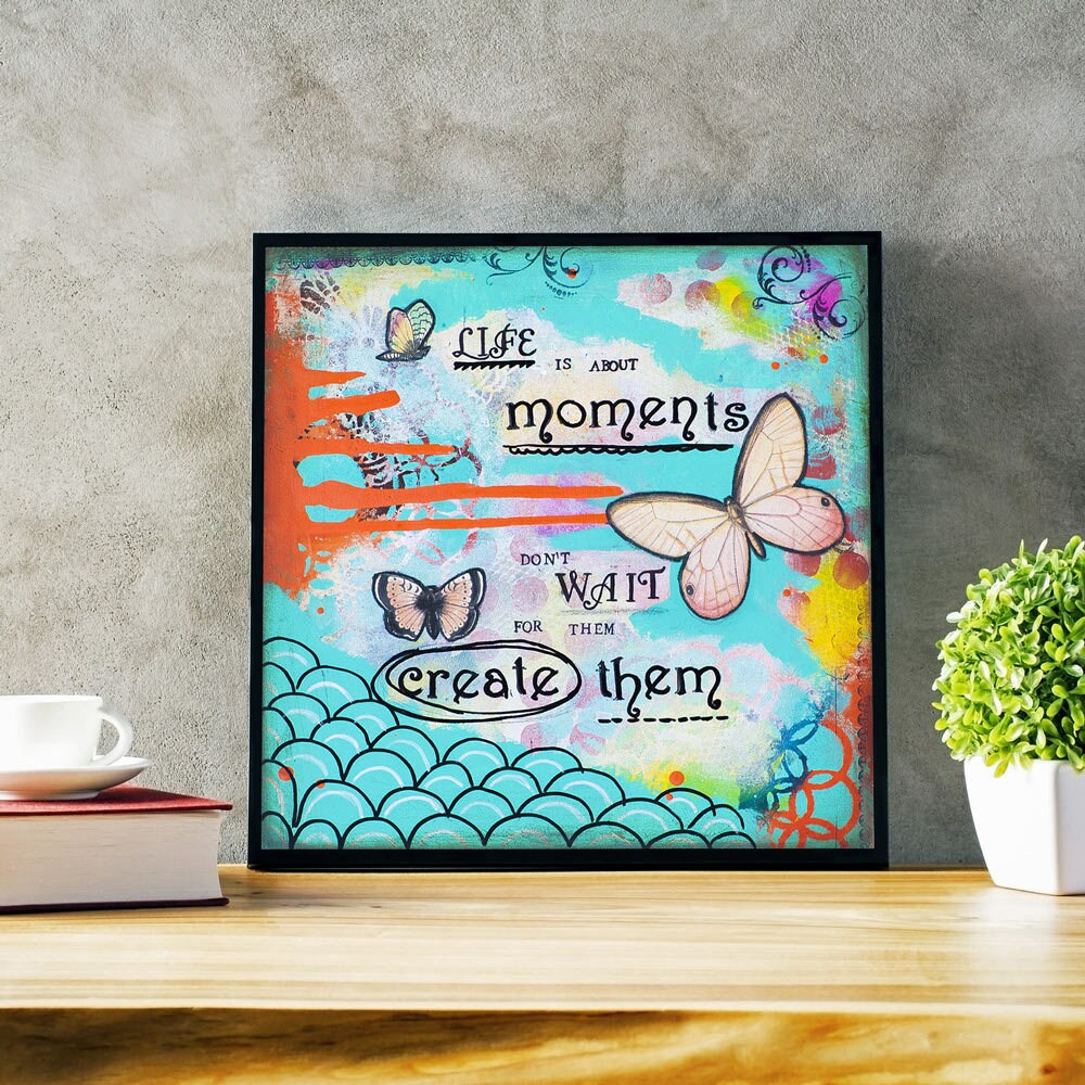 Magnetic Board Art - Office Decor - Fridge Magnet - Office Magnets ...