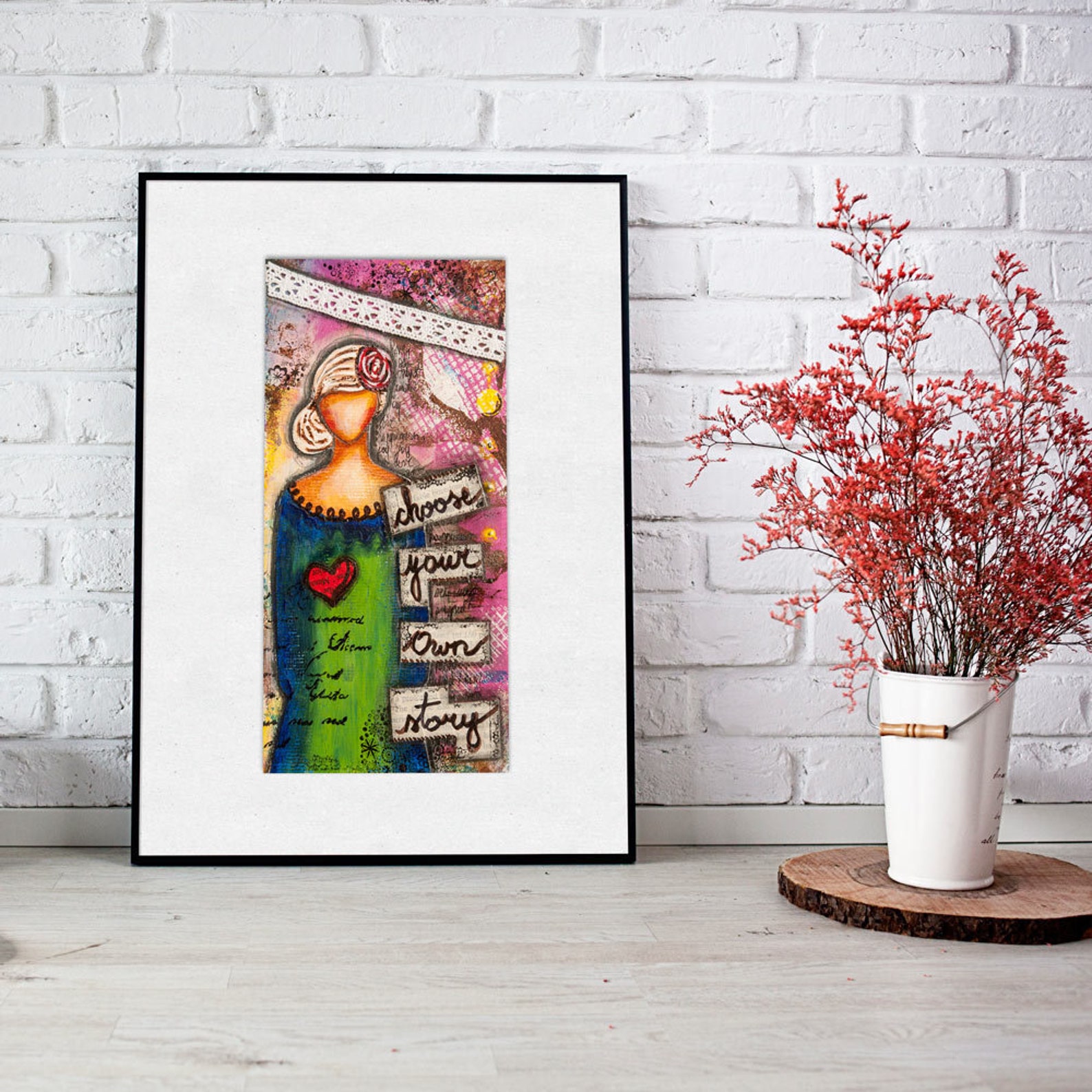 Inspirational Art - Whimsical Art - Motivational Print - Positive ...