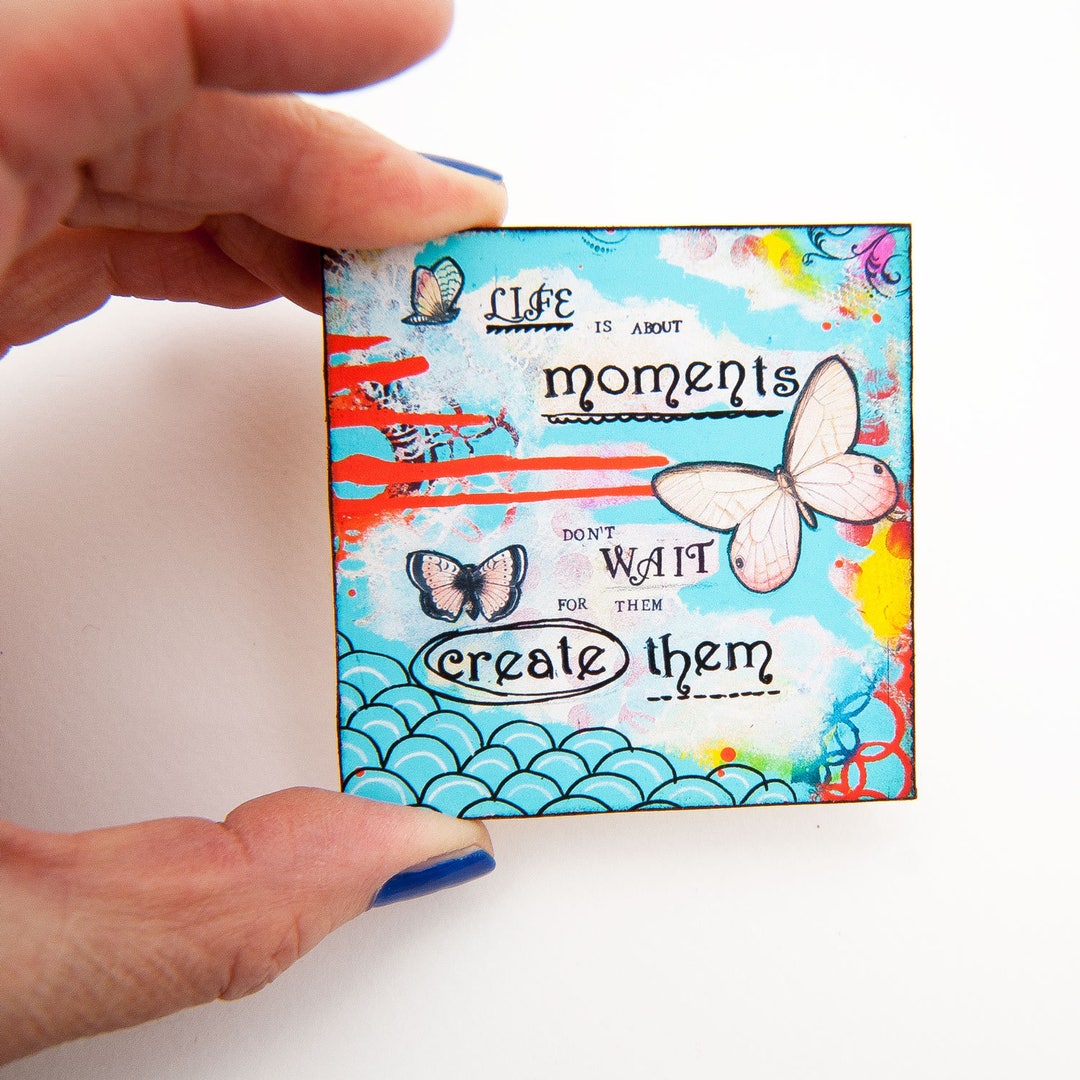Magnetic Board Art - Office Decor - Fridge Magnet - Office Magnets ...