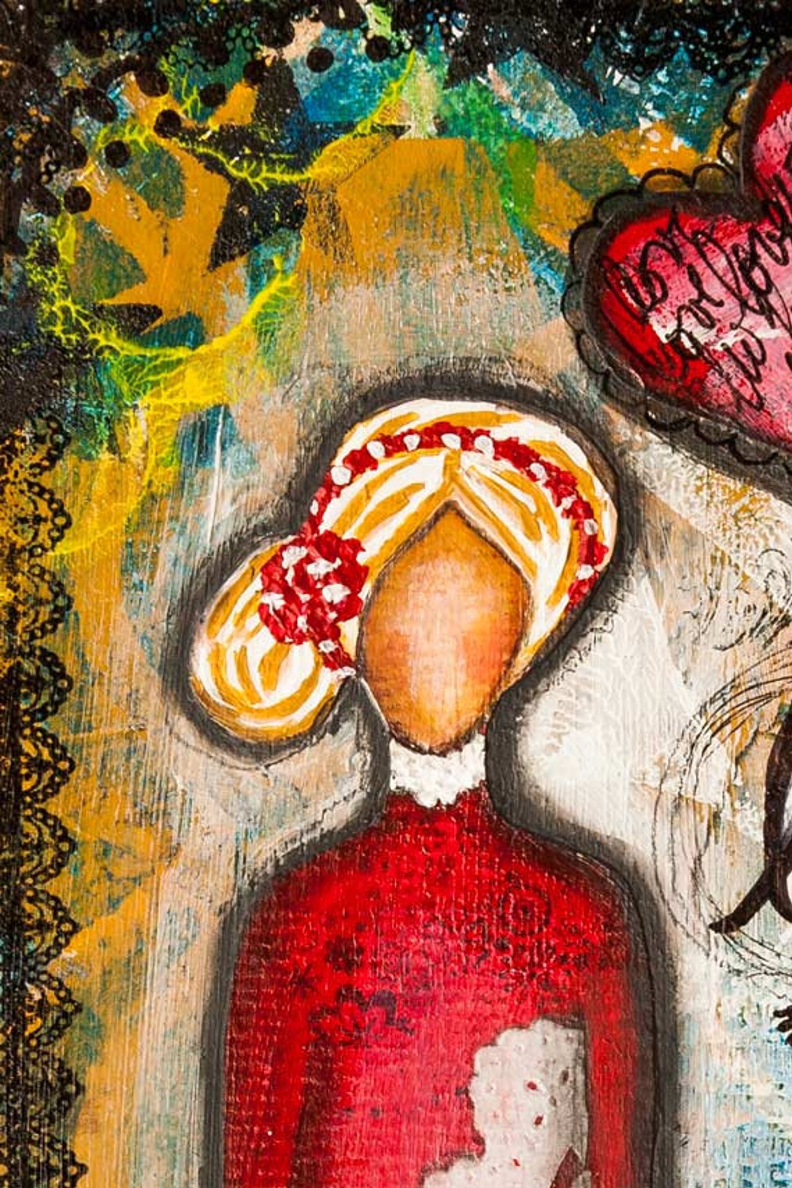 Inspirational Art Print Self Love Self Care Mixed Media - Etsy