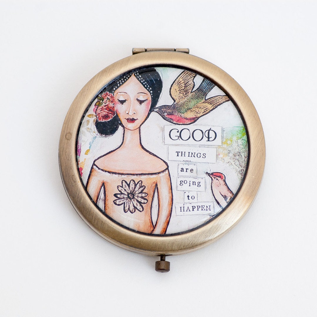 Compact Mirror - Positive Affirmation - Inspirational Gift - Best ...