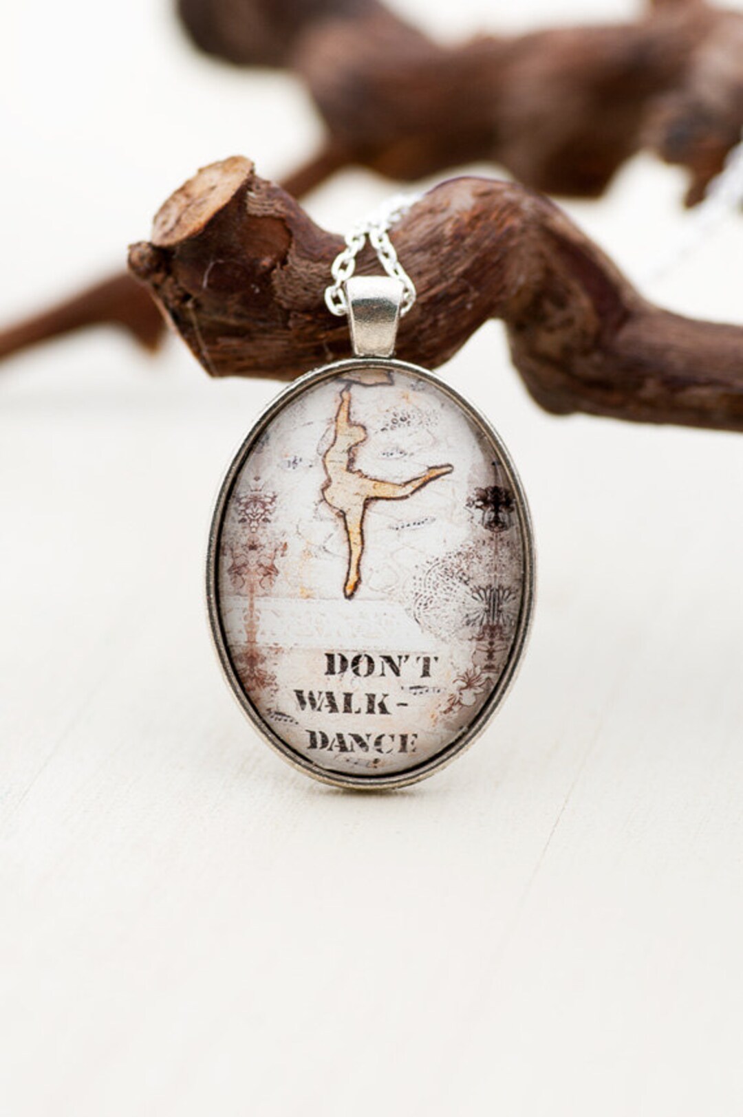 Dance Pendant, Gift for Dancer, Dance Teacher Gift, Ballerina Art ...