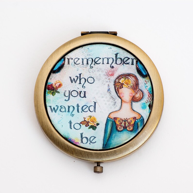 Compact Mirror Hand Mirror Inspirational Gifts for Women - Etsy