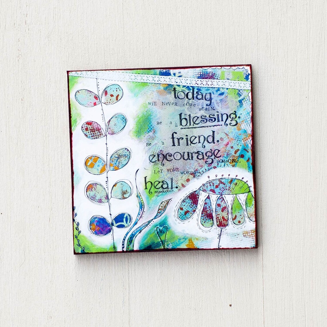 Green Magnets - Magnetic Board Art - Office Magnets - Fridge Magnet ...