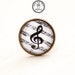 Treble Clef Ring - Music Note Ring - Treble Clef Jewelry - Music ...