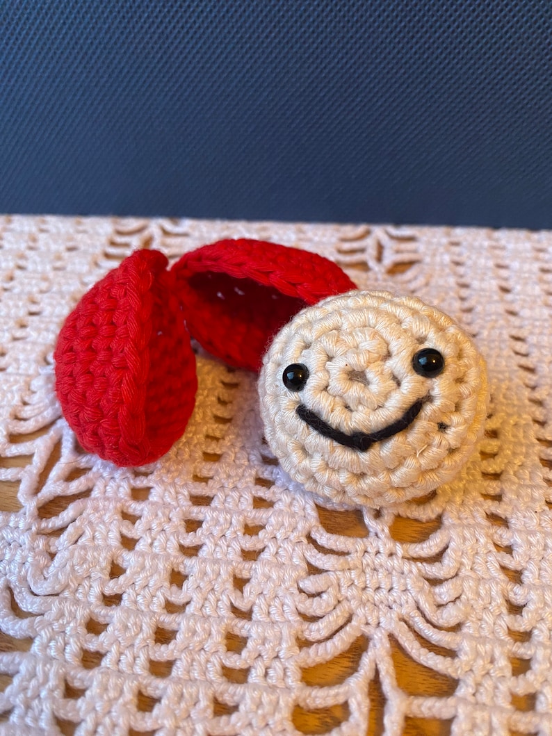 Crochet Babybel. Gift for Cheese Lover, Foodie, Smiling Cheese ...