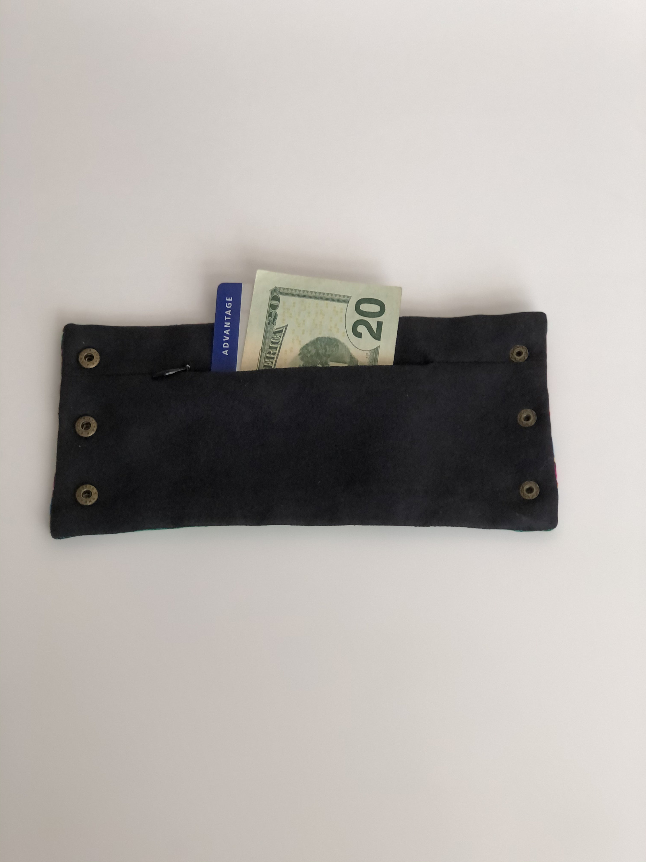 Boho Wrist Wallet Cuff: Peruvian Fabric Secret Pocket Bracelet - Etsy