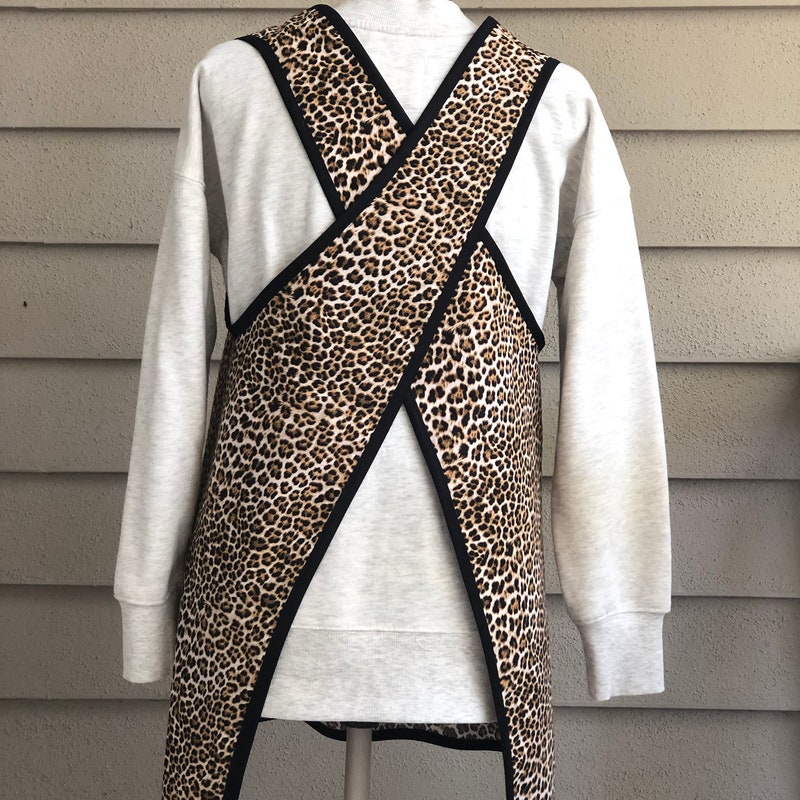 Leopard Apron - Etsy