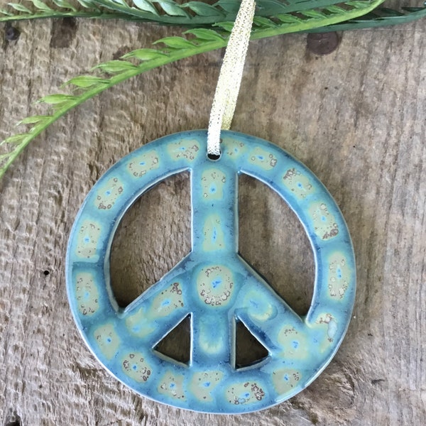 Pottery Peace Sign - Etsy