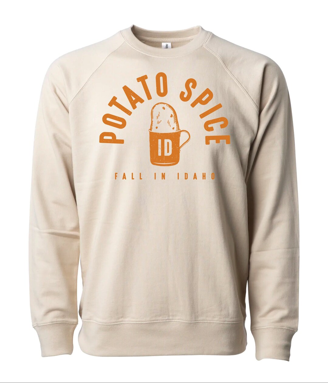 Potato Spice Terry Cloth Unisex Crew Sweatshirt | Idaho Men's | Idaho ...