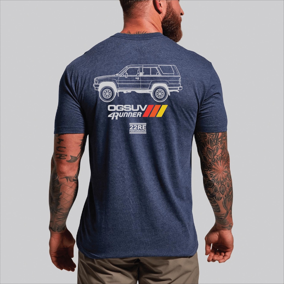 1st Gen 4runner OGSUV Side Blue Steel Unisex T-shirt / Toyota / 4runner ...