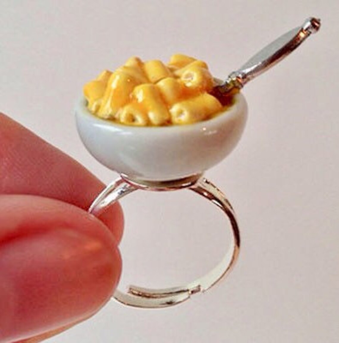 Macaroni & Cheese Ring | Etsy