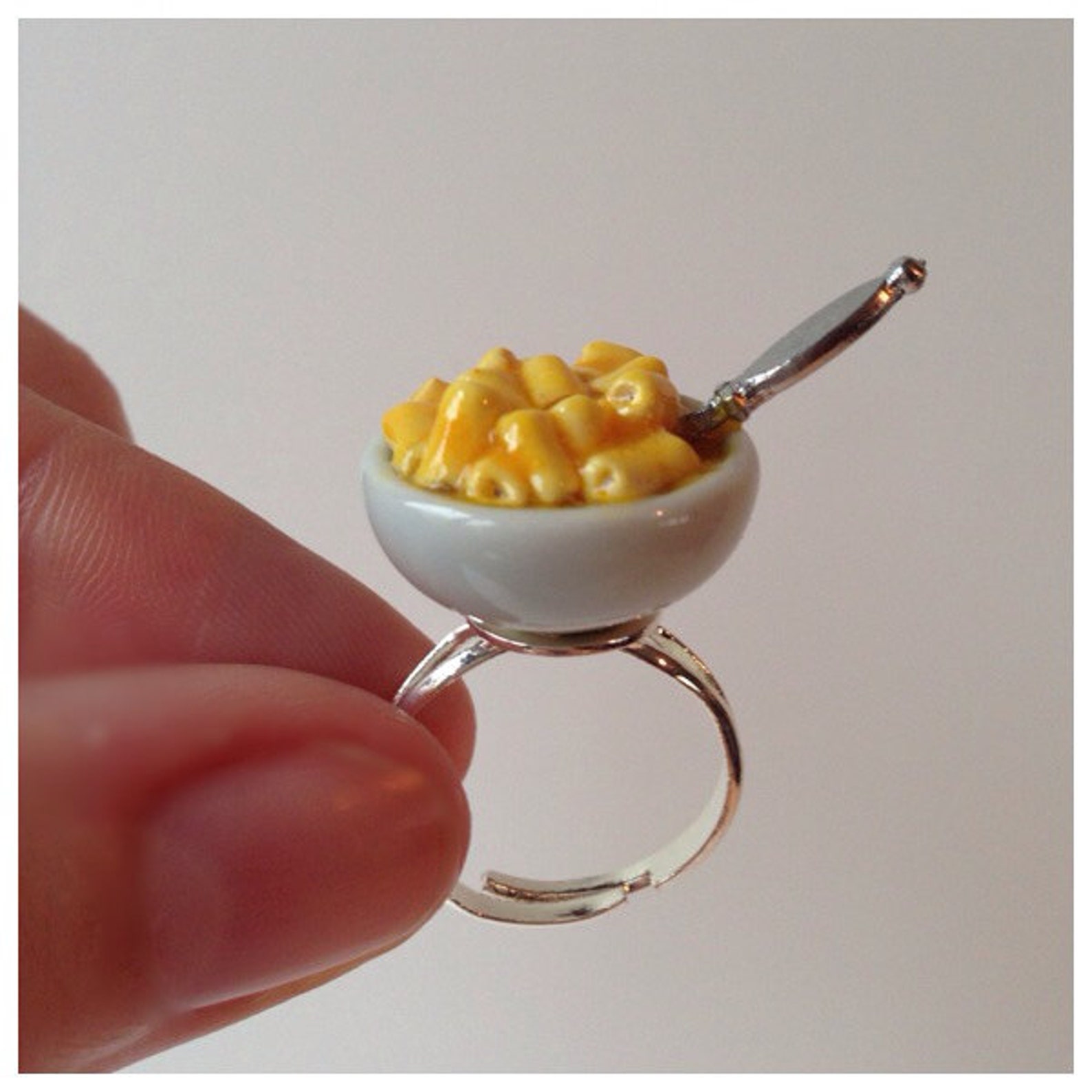 Macaroni & Cheese Ring | Etsy