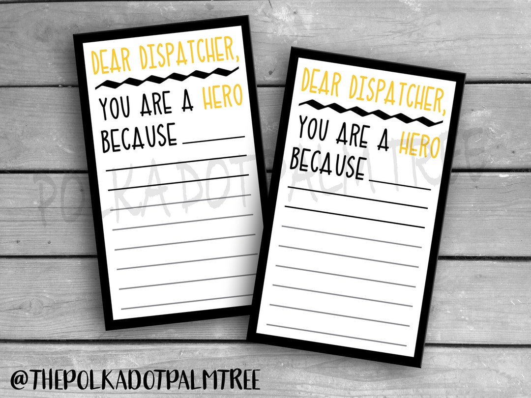 INSTANT DOWNLOAD Printable Dispatcher Public Safety Telecommunications ...