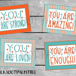 INSTANT DOWNLOAD Printable Notes of Encouragement Lunch Notes Student ...