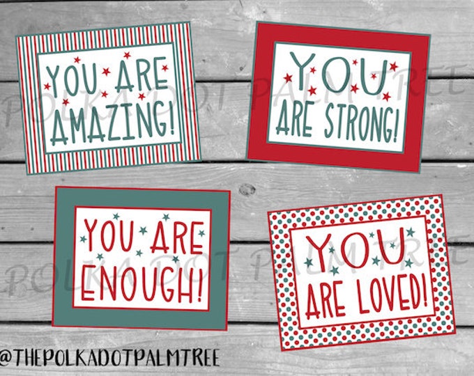 INSTANT DOWNLOAD Printable Notes of Encouragement Lunch Notes Student ...