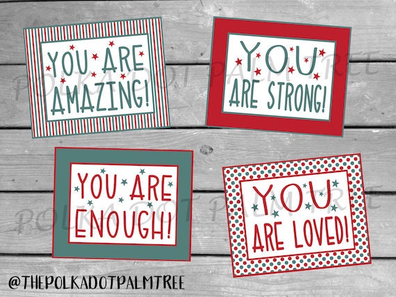 INSTANT DOWNLOAD Printable Notes of Encouragement Lunch Notes Student ...