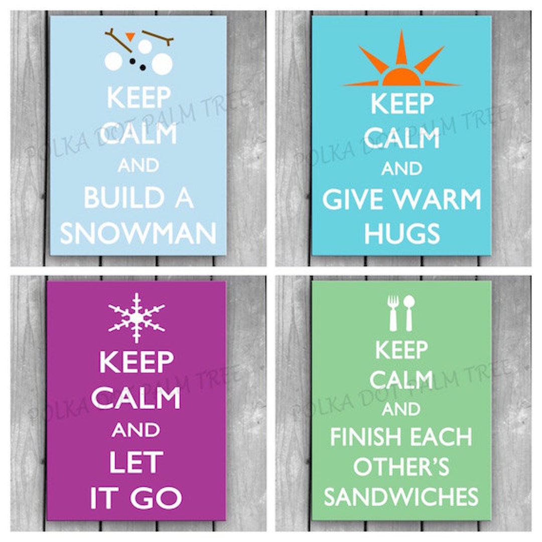 Frozen Keep Calm