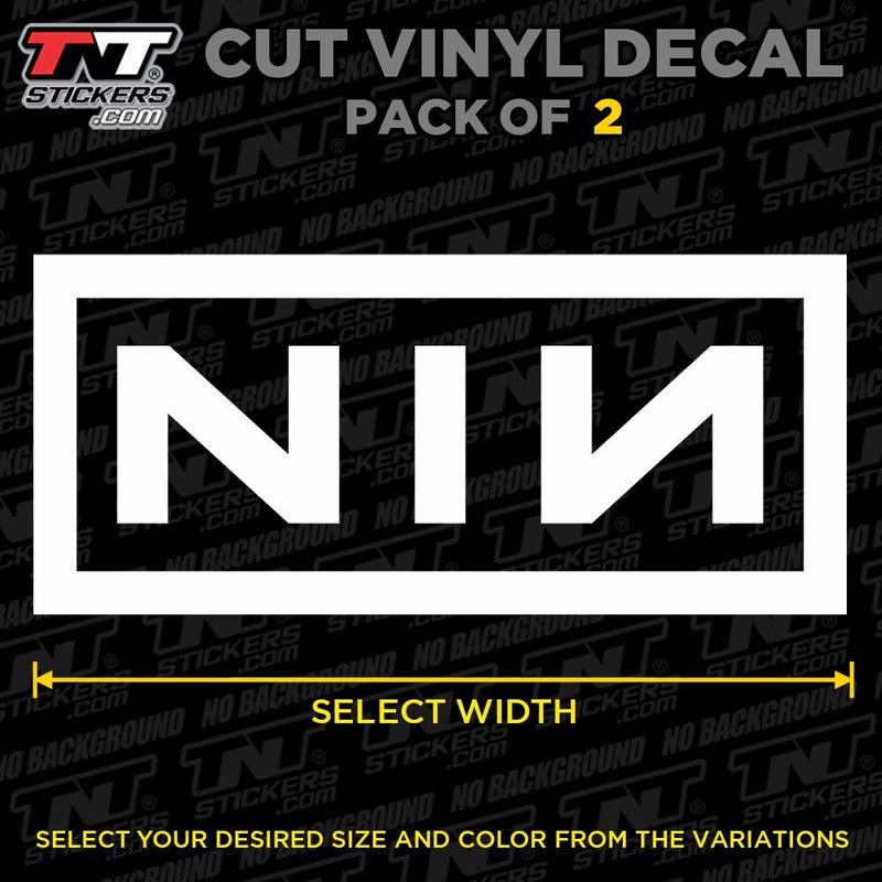 Nine Inch Nails Nin Decal - Etsy