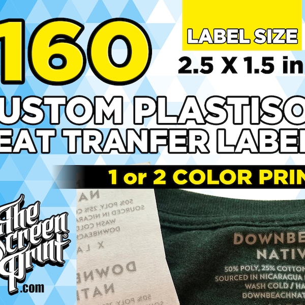 Custom Iron on Label - Etsy