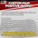 Custom Screen Printing Film Positive | Waterproof Imagesetter, 10x14 In ...