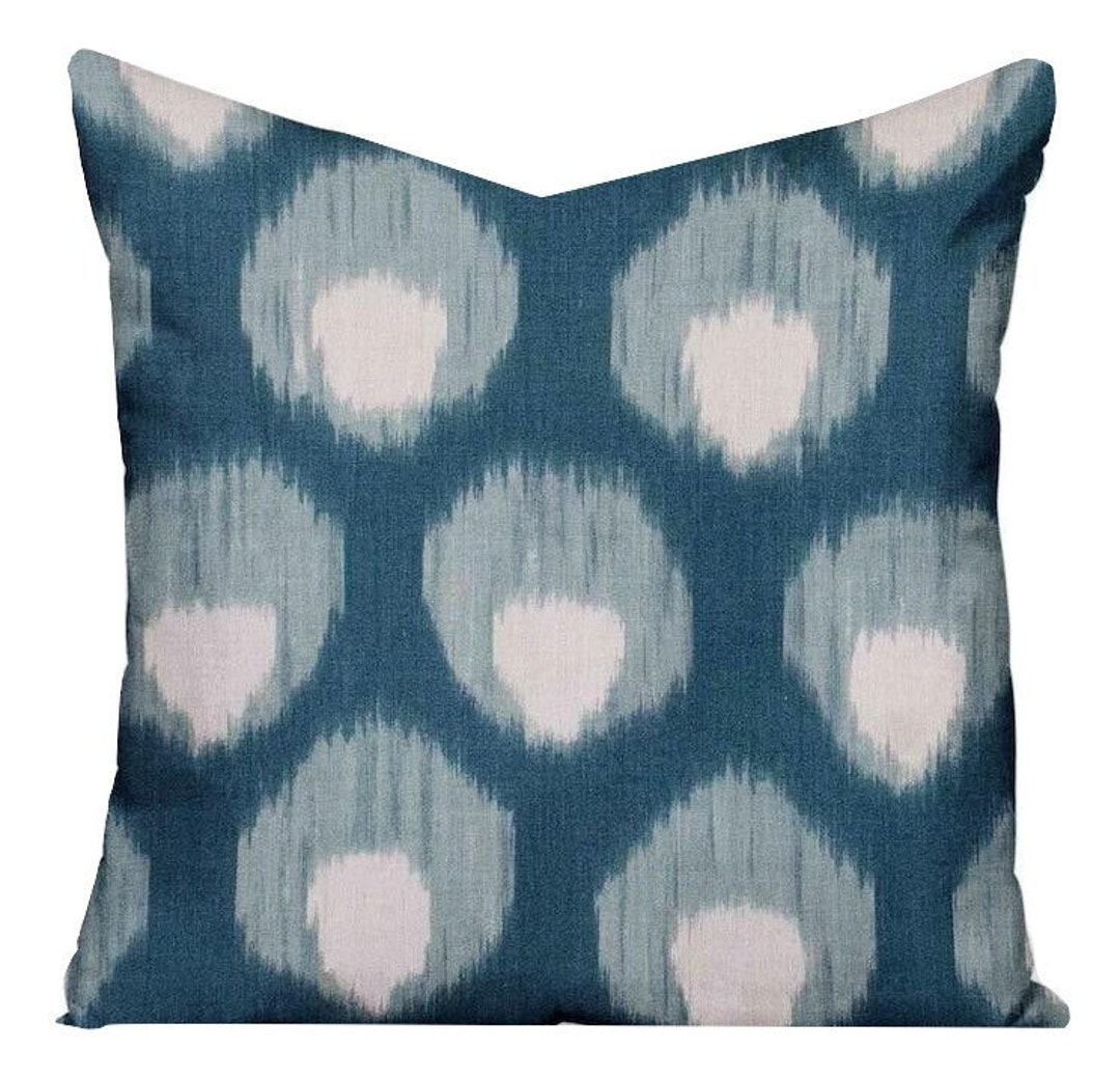 Peter Dunham Pillow Cover // Peter Dunham Bukhara Blue Pillow Cover ...