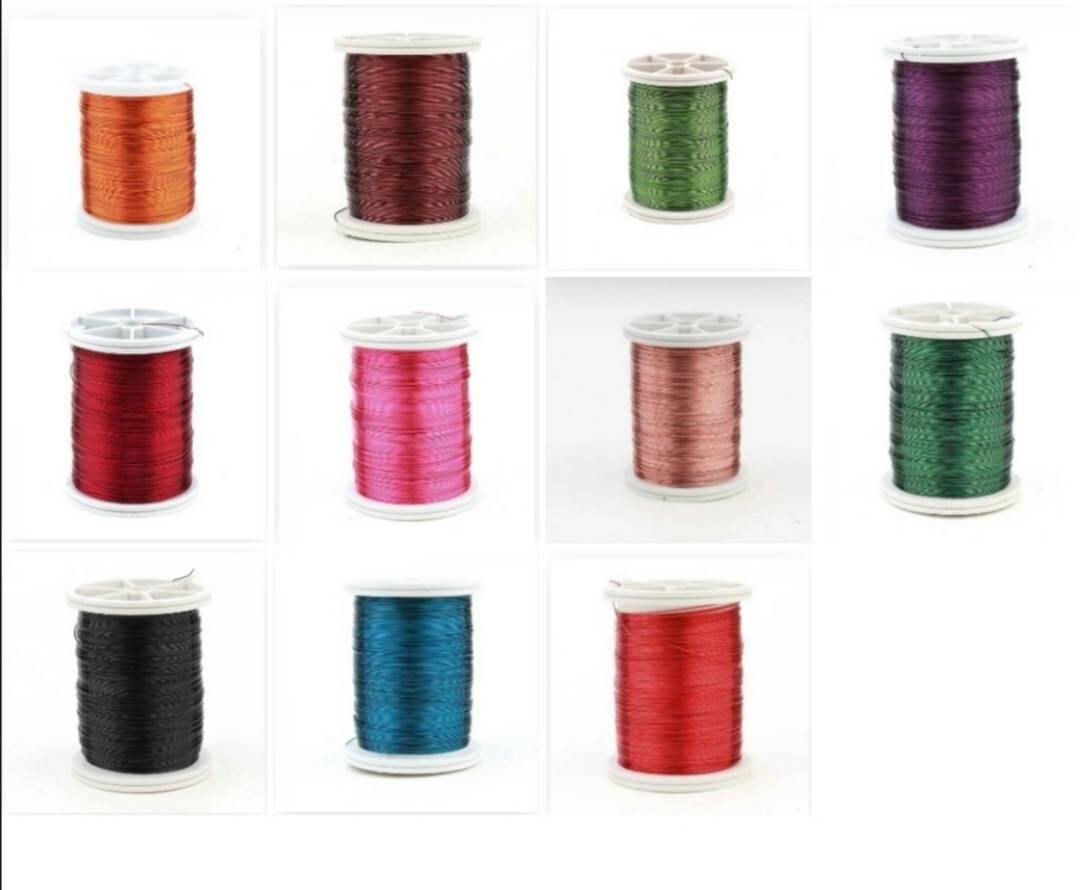Wire Wrap 28 Gauge (0.3 Mm) 30 Micron - 155 Feet 50 Meters, Craft Wire ...