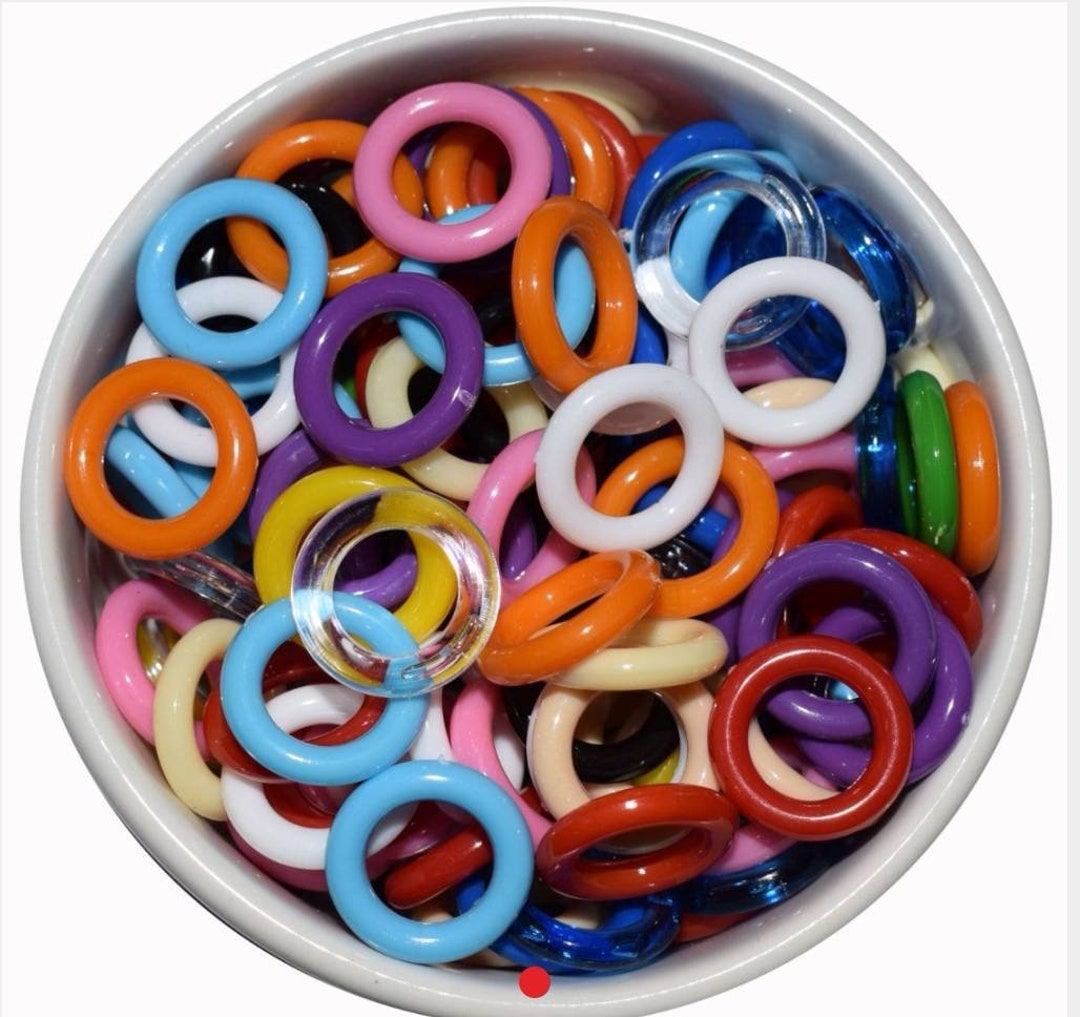 Acrylic Ring, Outer Diameter 16 Mm, Inner Diameter 9.5 Mm,pigeon Beads ...