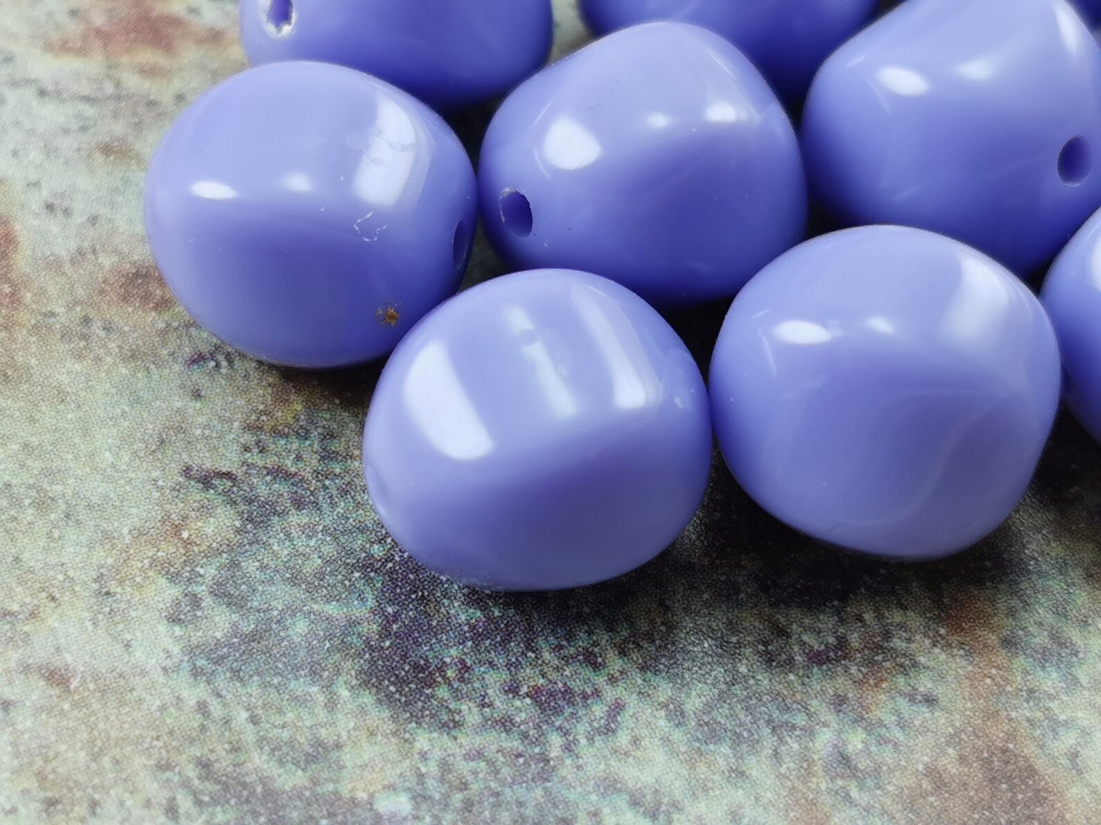 Vintage Unshaped Beads 20 Pcs Vintage German Beads 15 - Etsy