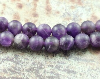 Full Strand Grade A Natural Uruguay Amethyst Beads 4mm-12mm - Etsy