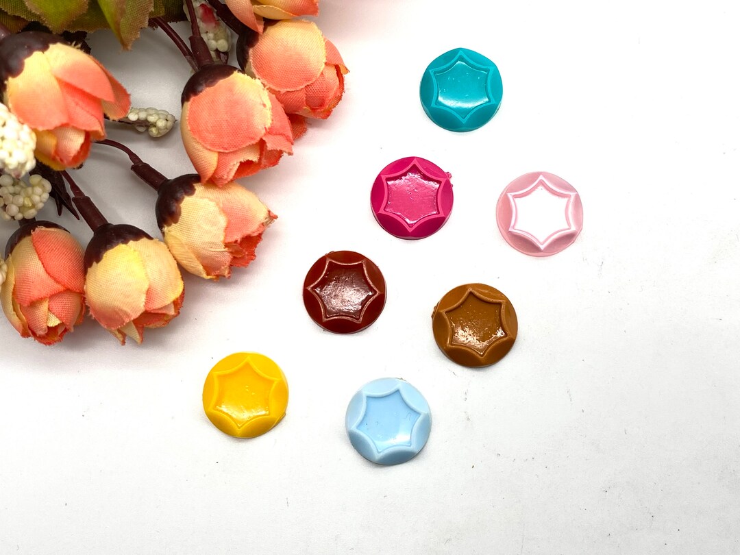 Hexagon Shape German Cabochon High Quality German Cabochons Vintage ...