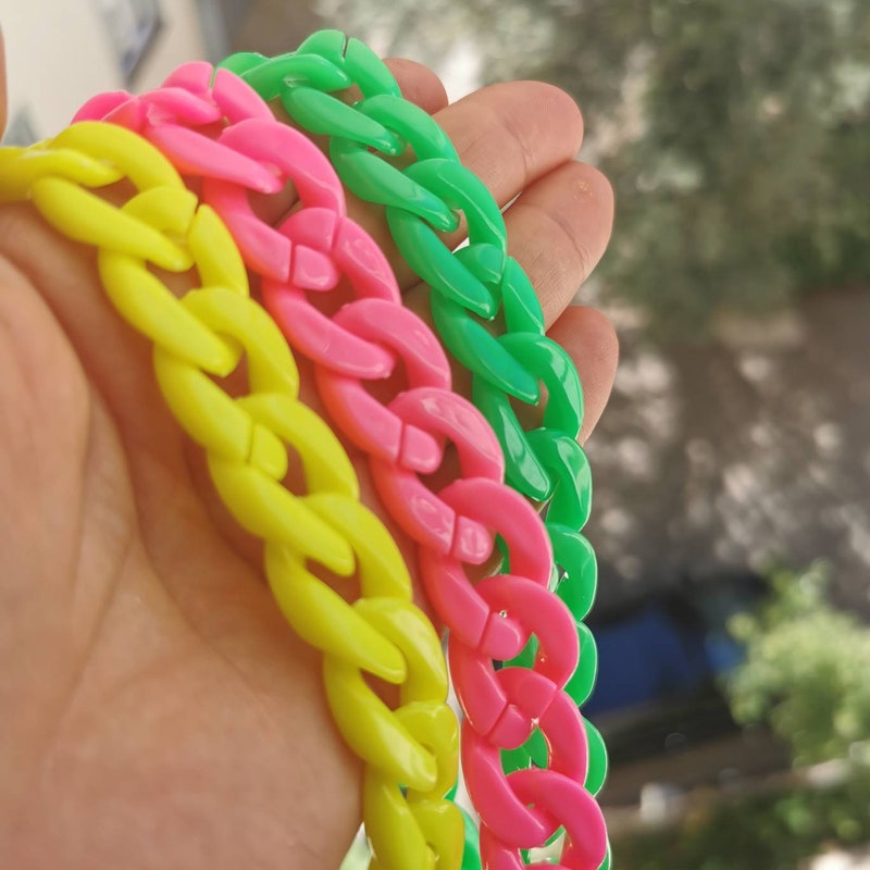 Plastic Chain - Etsy
