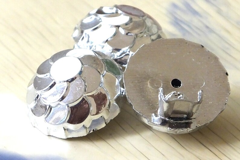 Vintage German Ear Cuff (10 Pcs) , 20mm , Silver Tone Earrings ...