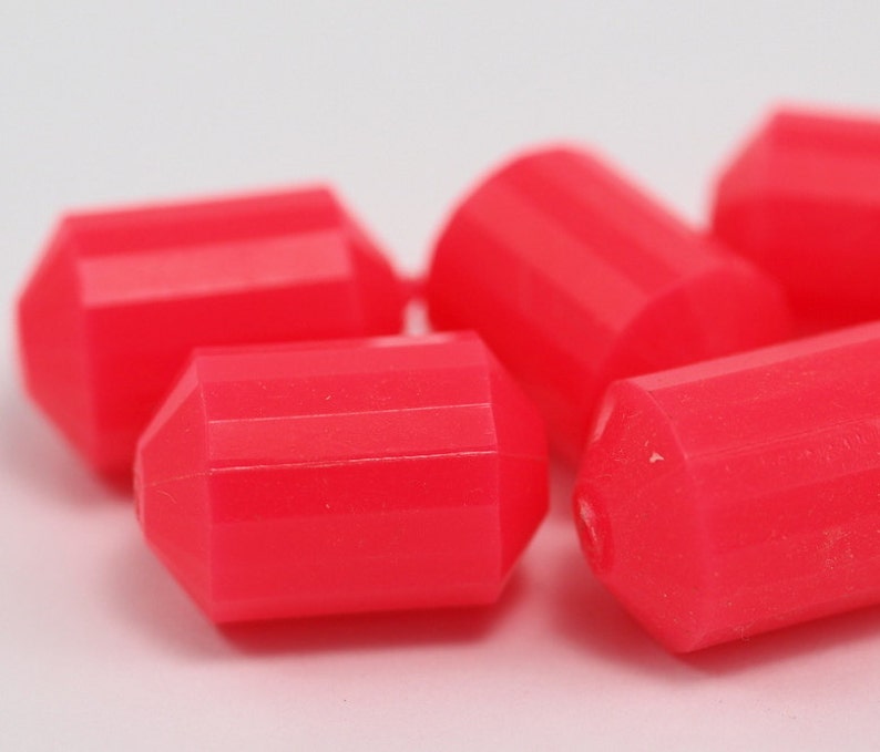 10 Pcs Vintage Pink German Beads Findings 18x12 Mm - Etsy